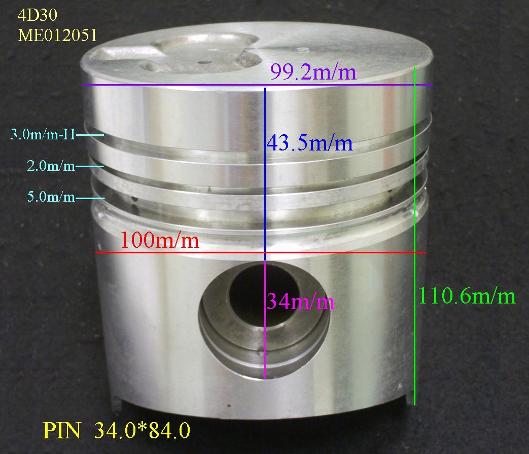 MITSUBISHI PISTON SET/Piston Set | AUTOPARTS LIST | Morida Autoparts Co ...