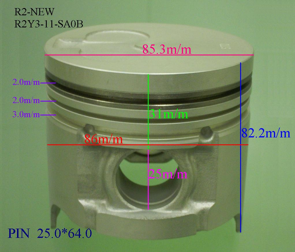 MAZDA PISTON SET/Piston Set | AUTOPARTS LIST | Morida Autoparts Co., Ltd.