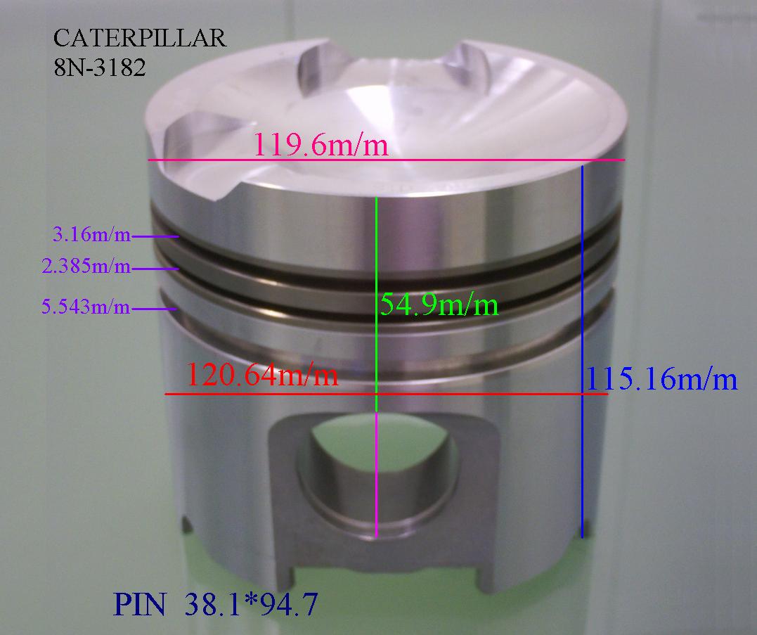 CATERPILLAR PISTON SET/Piston Set | AUTOPARTS LIST | Morida Autoparts ...